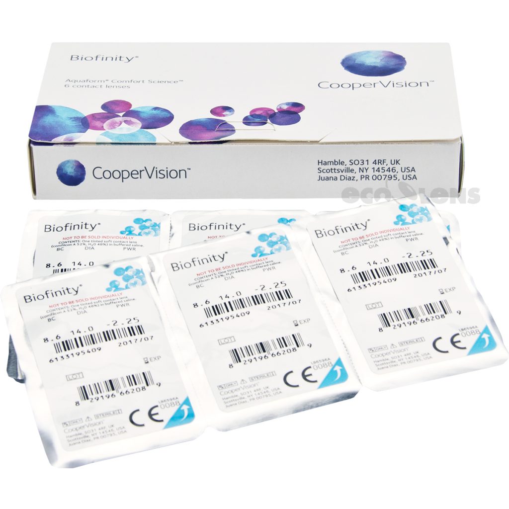 Biofinity 6 Pack | Contactsdaily Contact Lens
